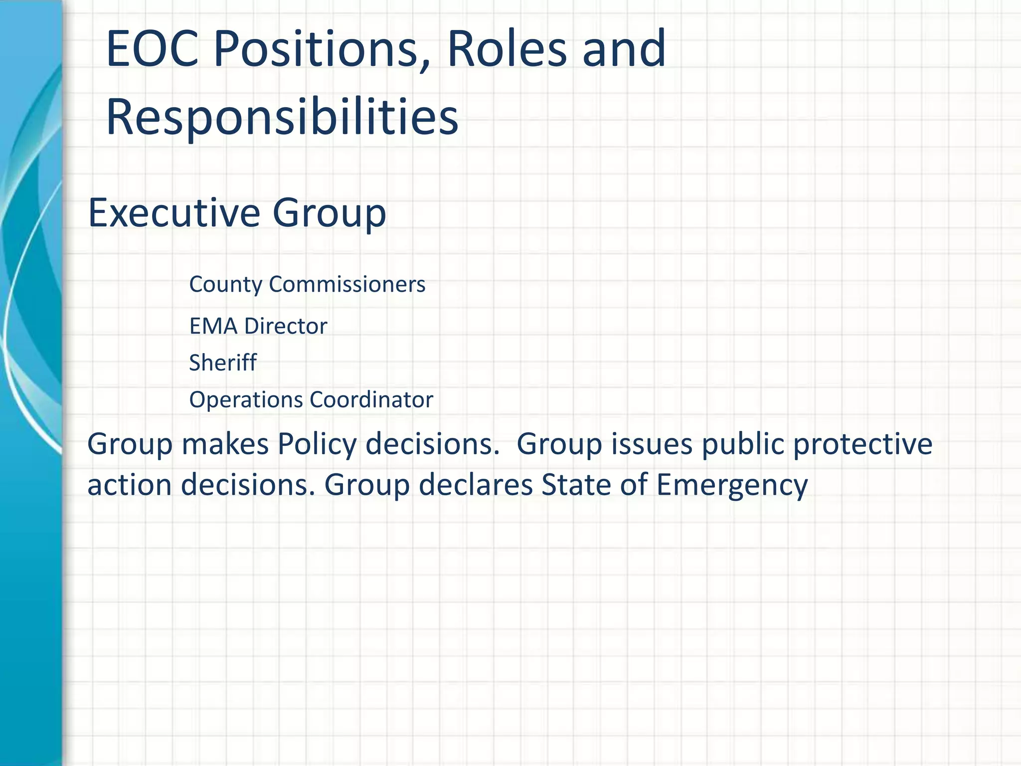 Emergency operations center basic training | PPTX