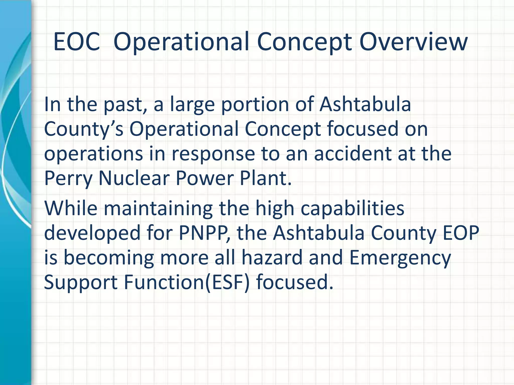 Emergency operations center basic training | PPTX