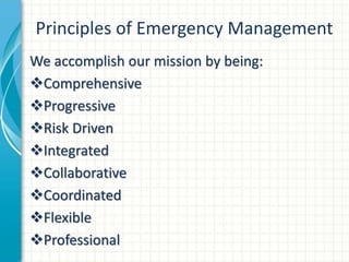 Emergency operations center basic training | PPTX