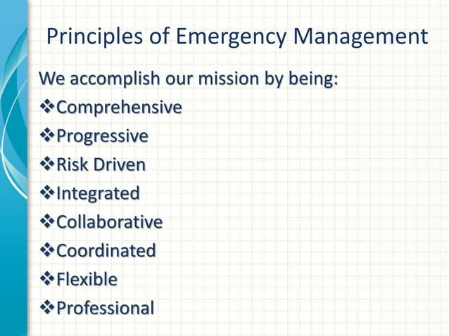 Emergency operations center basic training | PPTX