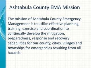 Emergency operations center basic training | PPTX