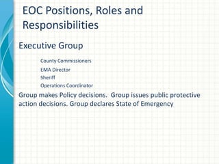 Emergency operations center basic training | PPTX