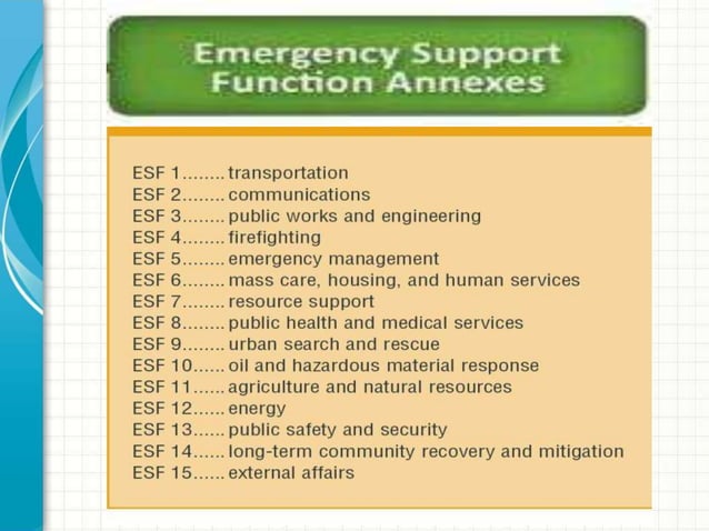 Emergency operations center basic training | PPTX