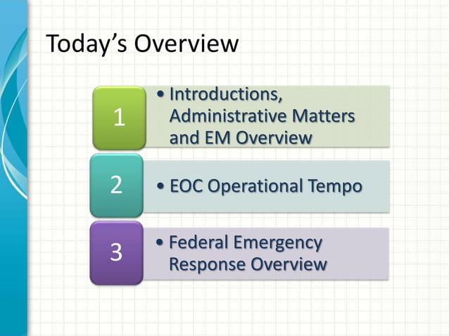 Emergency operations center basic training | PPTX