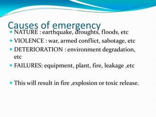 EmergencyPlan-On-SiteAndOff-Site plan for secure | PDF