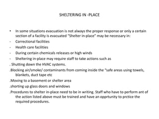 Emergency planning | PPTX