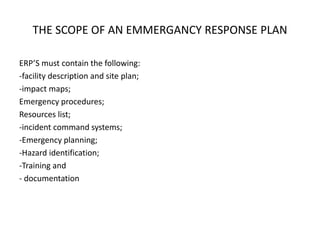 Emergency planning | PPTX