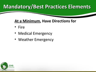Emergency Planning Safety | PPT
