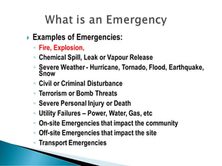 Emergency Planning _ Response Management.pdf | First Aid | Injuries