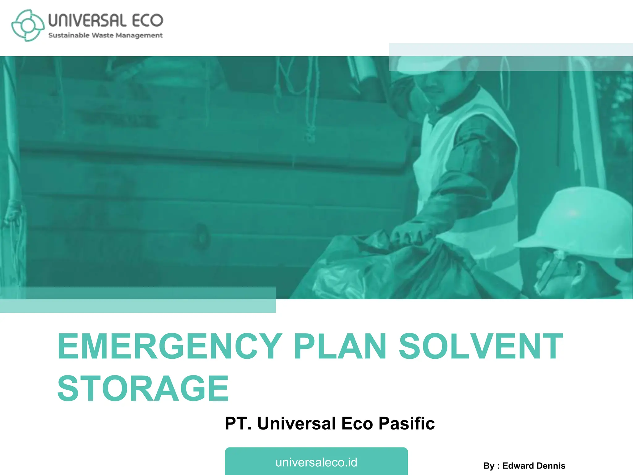 EMERGENCY PLAN SOLVENT STORAGE.ppt.............. | PPT