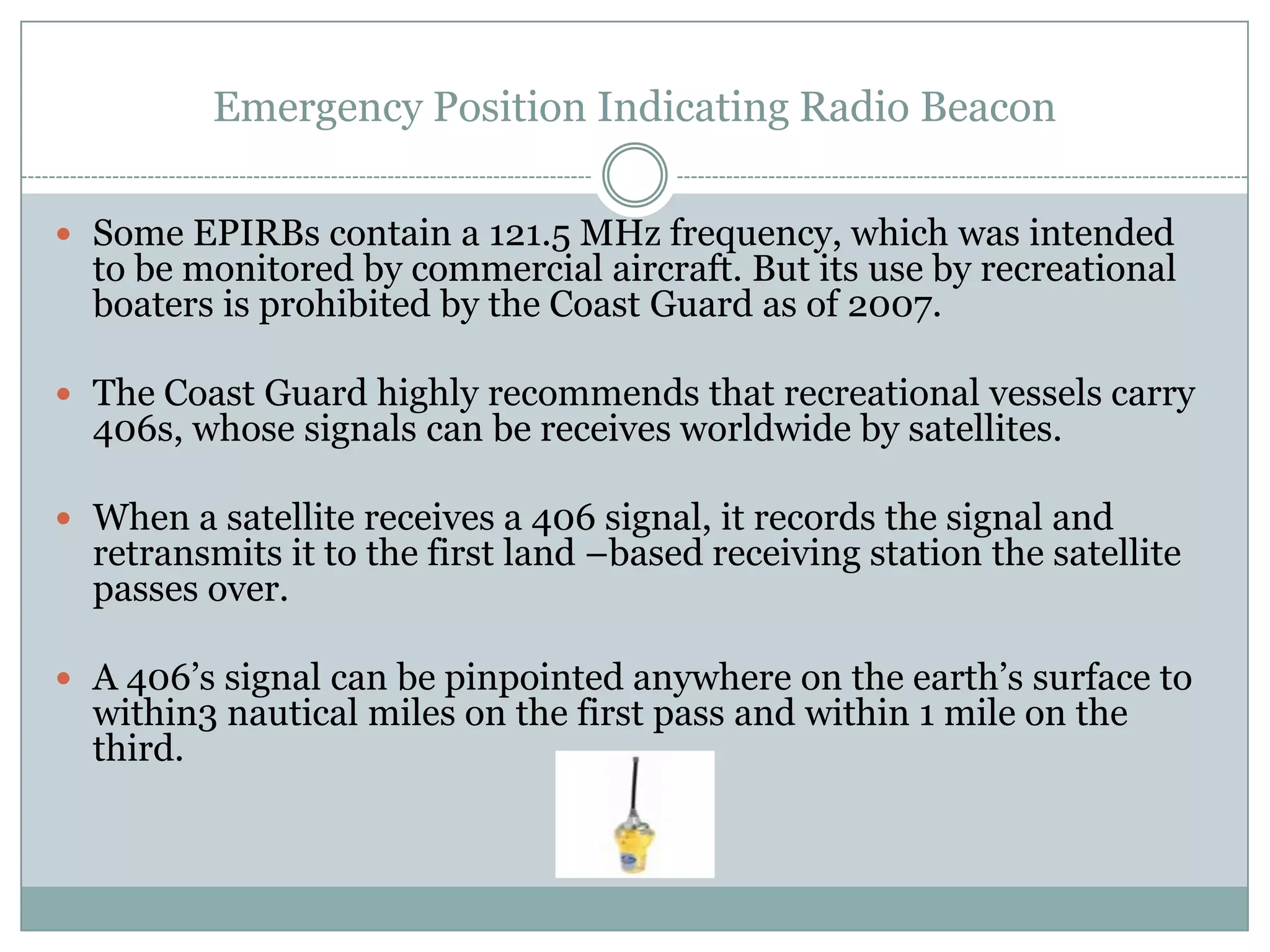 Emergency position indicating radio beacon | PPTX