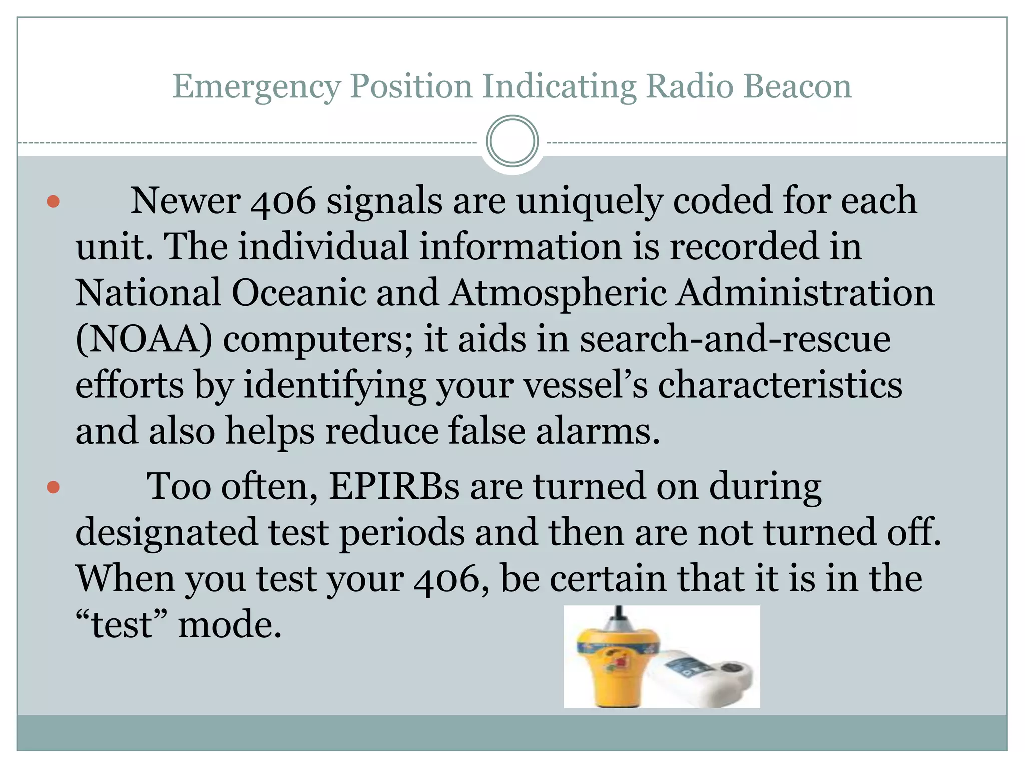 Emergency position indicating radio beacon | PPTX