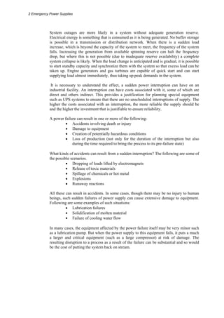 Emergency Power Supplies: Electrical Distribution Design, Installation ...