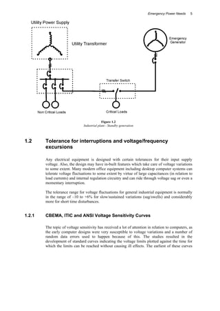 Emergency Power Supplies: Electrical Distribution Design, Installation ...