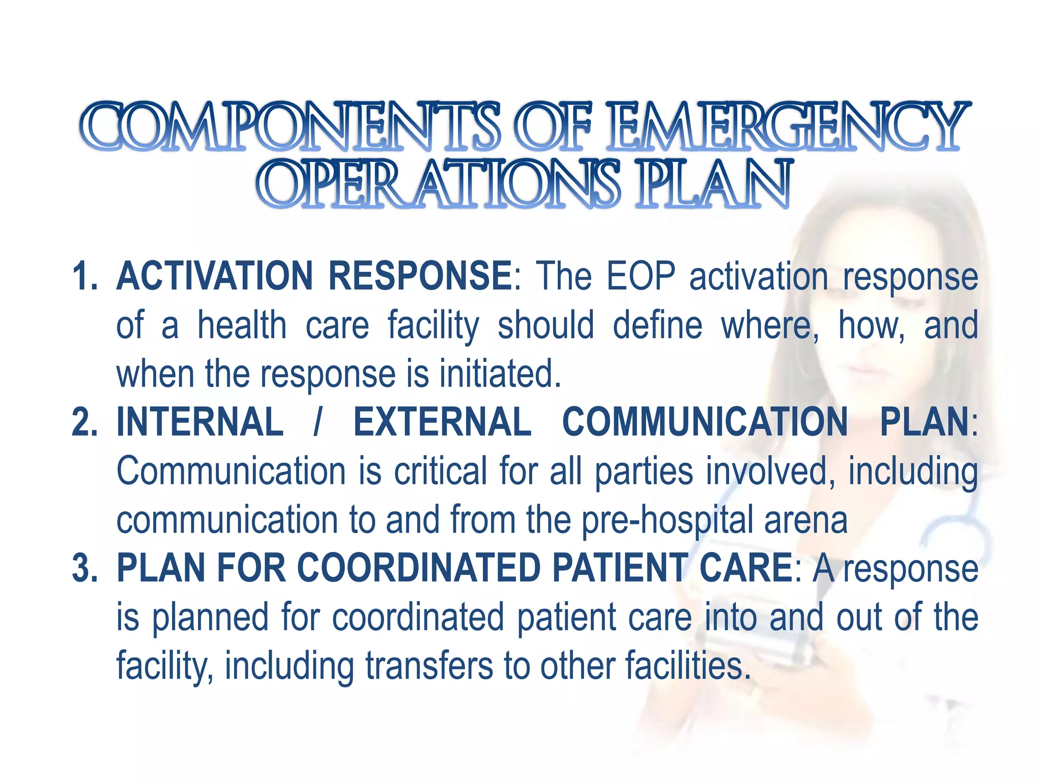Nursing Emergency and Disaster Preparedness | PDF