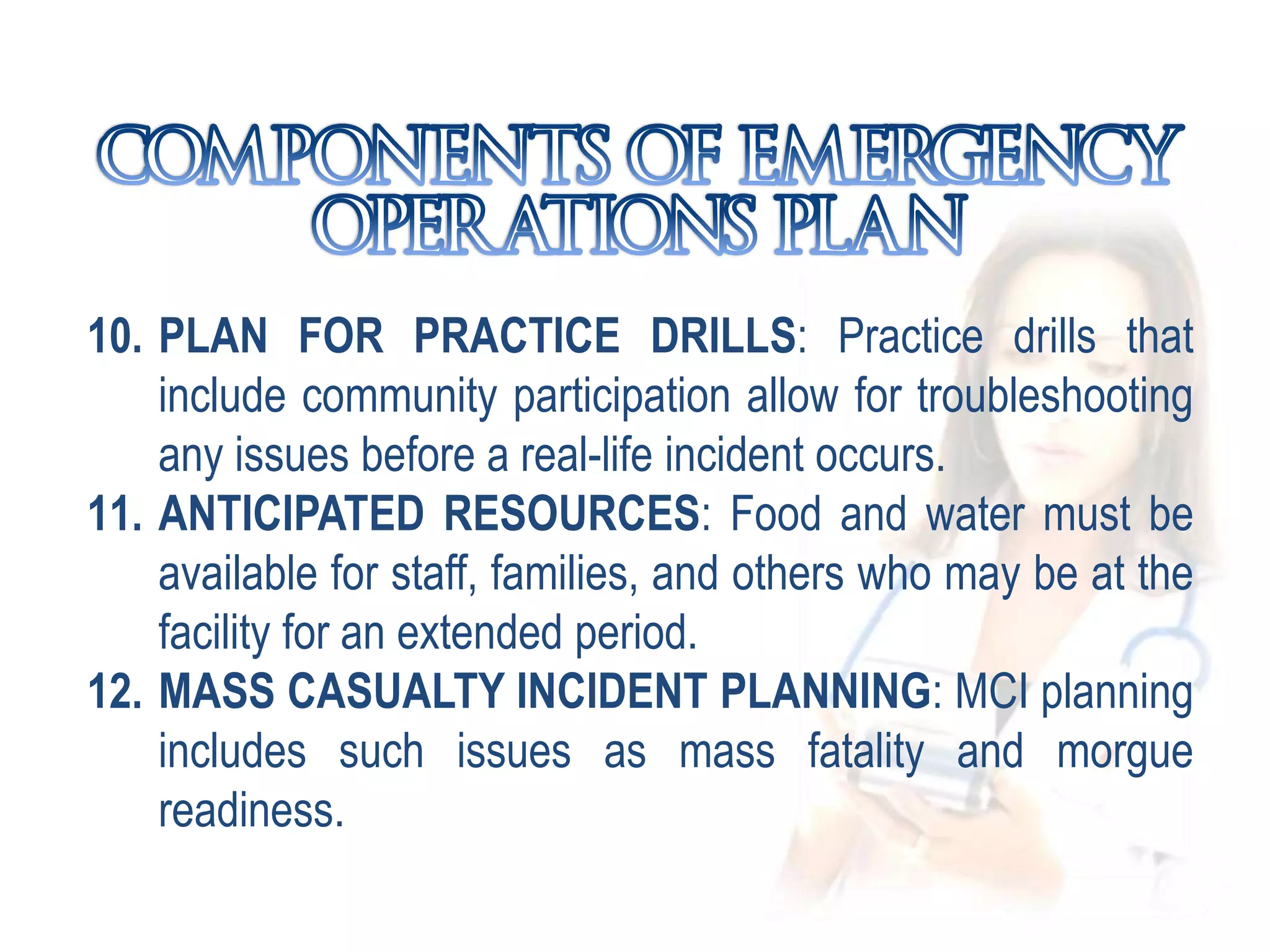 Nursing Emergency and Disaster Preparedness | PDF