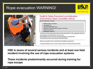 Emergency procedure at height | PDF