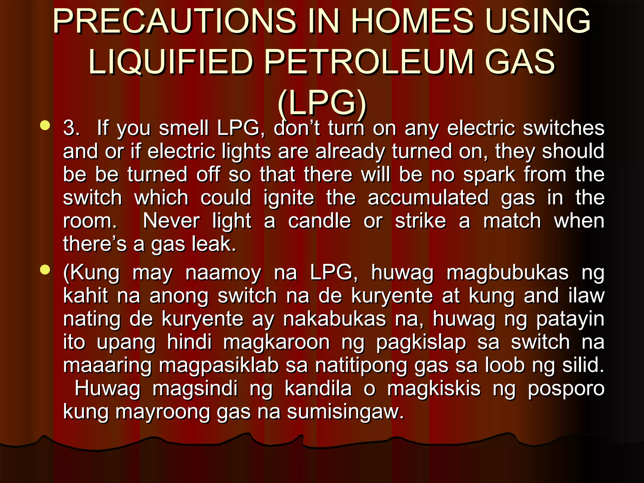Emergency procedure during fire revised | PPT