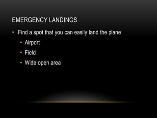 Emergency Procedures (Group C) | PPTX