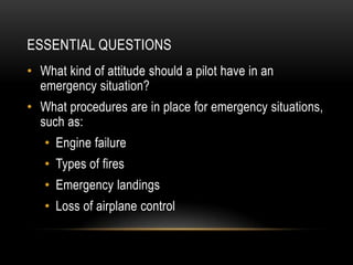 Emergency Procedures (Group C) | PPTX