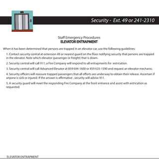 Emergency Procedures Flip Book | PDF