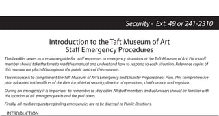 Emergency Procedures Flip Book | PDF