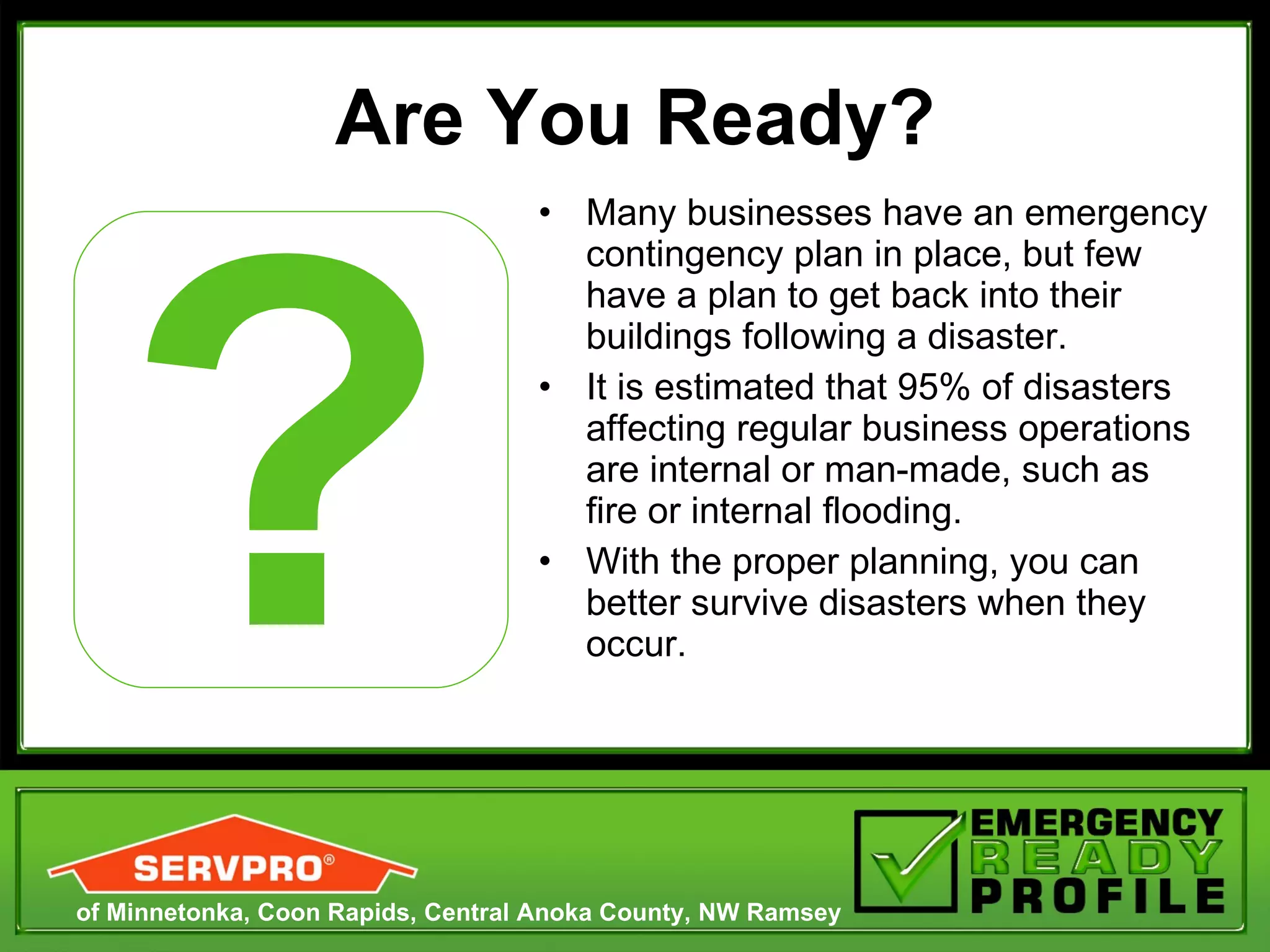 Emergency Ready Profile | PPT