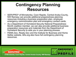 Emergency Ready Profile | PPT