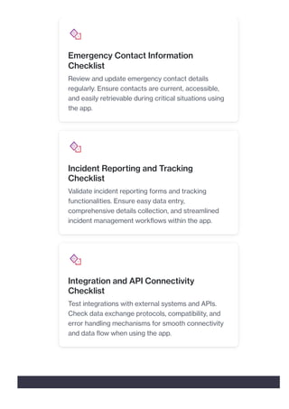 Efficiently report emergencies with our comprehensive Emergency ...