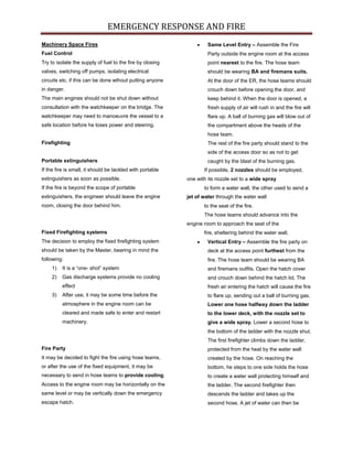 Emergency response | DOCX