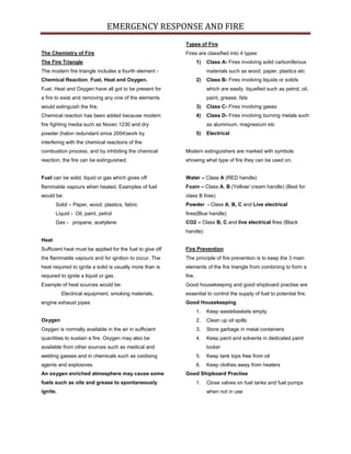 Emergency response | DOCX