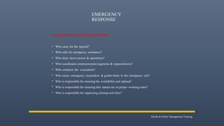 Emergency response | PPTX