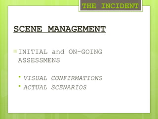 Field Guide and Outline of Emergency Response | PPT