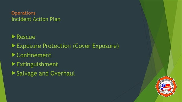 Pre-incident Planning and Incident Action Plan - PowerPoint | PPTX ...