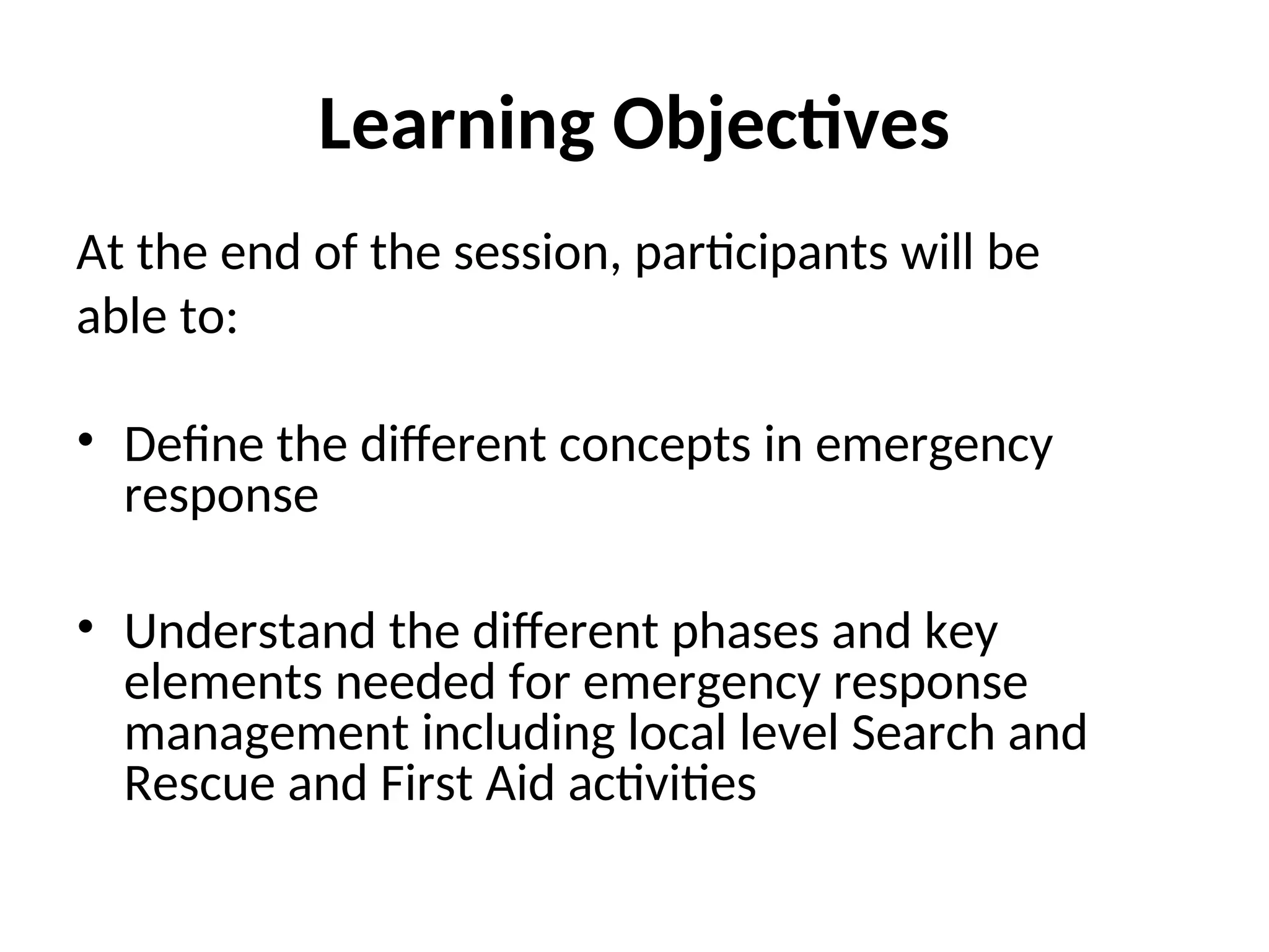 Emergency Response Management ppts .ppt