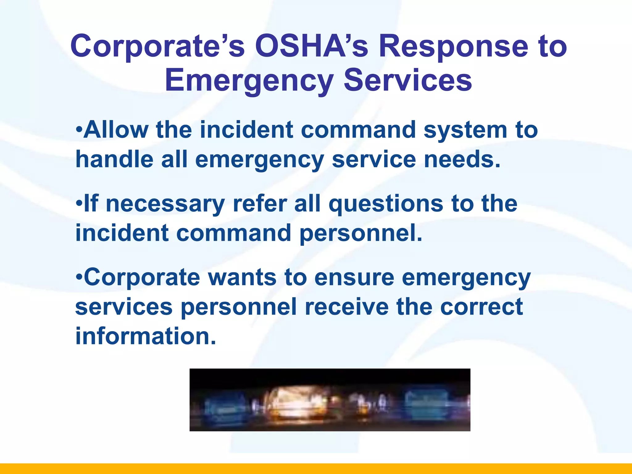 Emergency response osha 2012 | PPSX