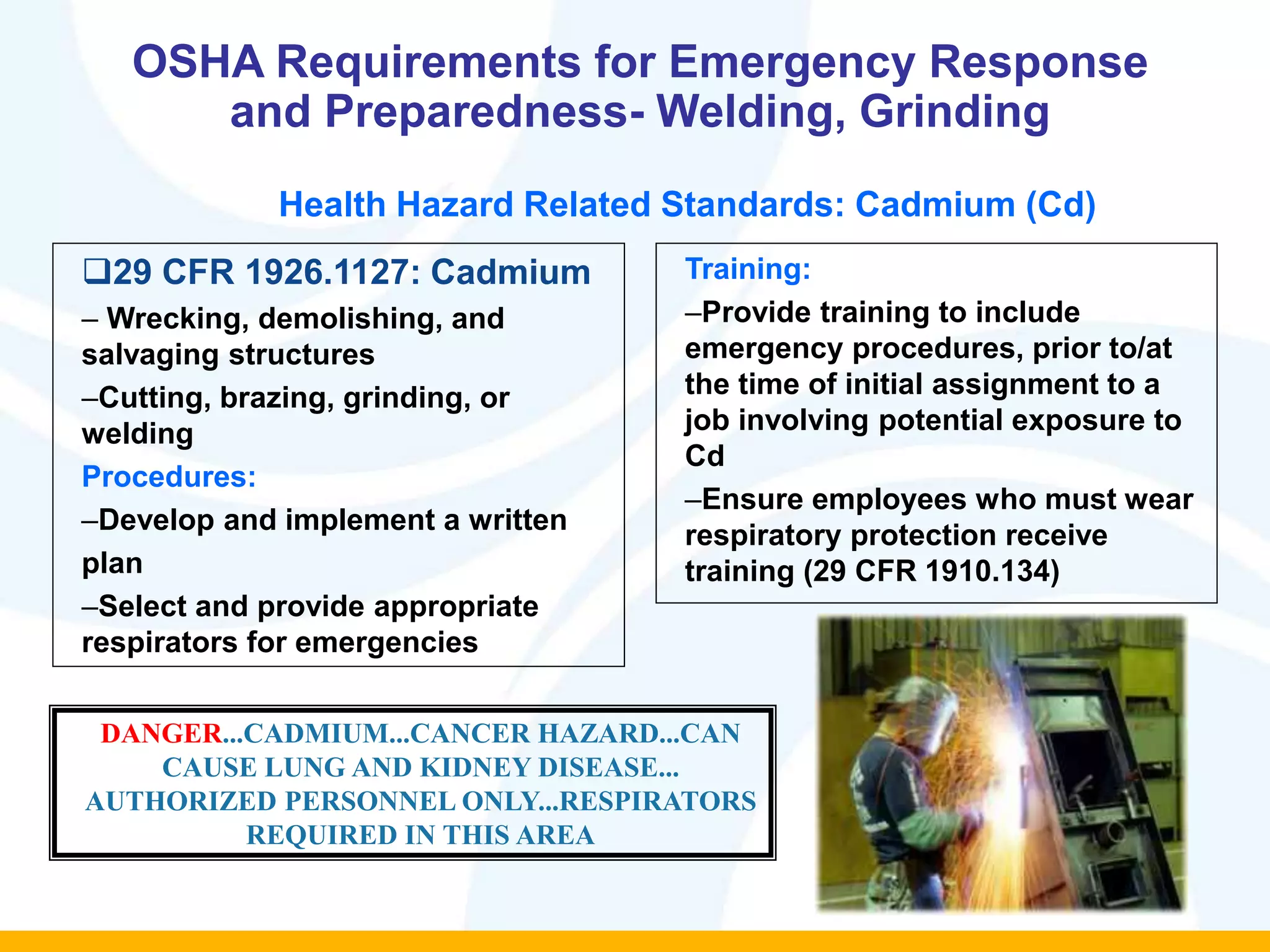 Emergency response osha 2012 | PPSX