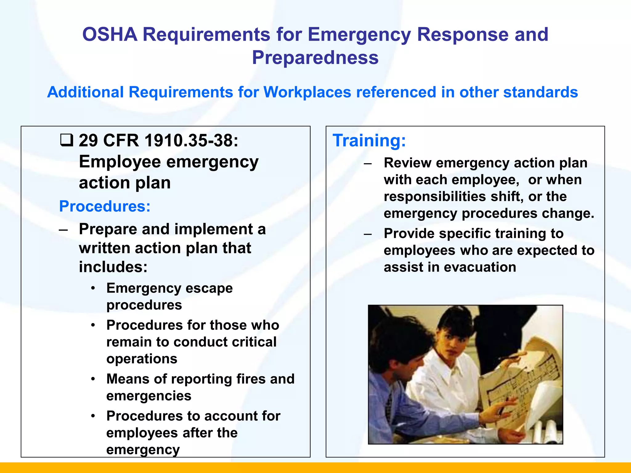 Emergency response osha 2012 | PPSX