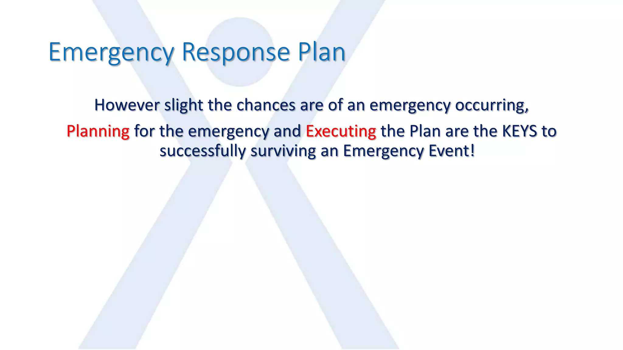 Emergency response plan | PPSX