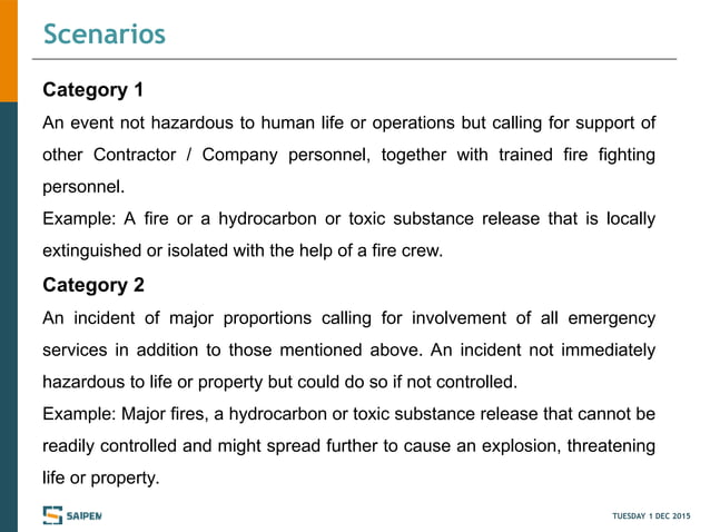Emergency response plan and emergency awareness .ppt