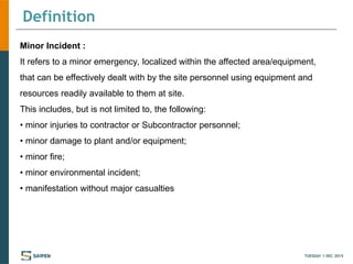 Emergency response plan and emergency awareness .ppt