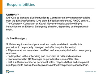 Emergency response plan and emergency awareness .ppt