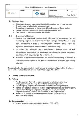 Emergency Response Plan.docxhxvxbxjfjfufirutir | DOCX