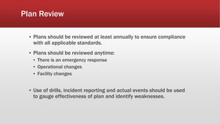 Emergency Response Planning - James Keplar | PPTX