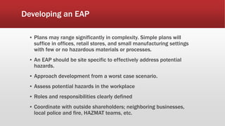 Emergency Response Planning - James Keplar | PPTX