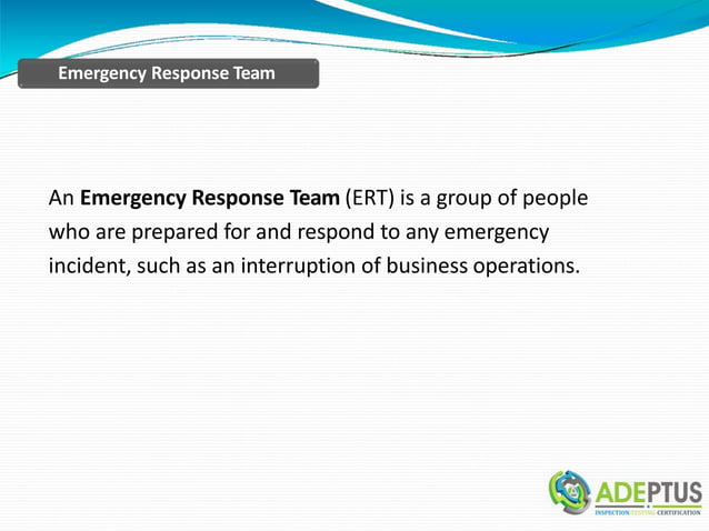 emergency response program training slide .pptx