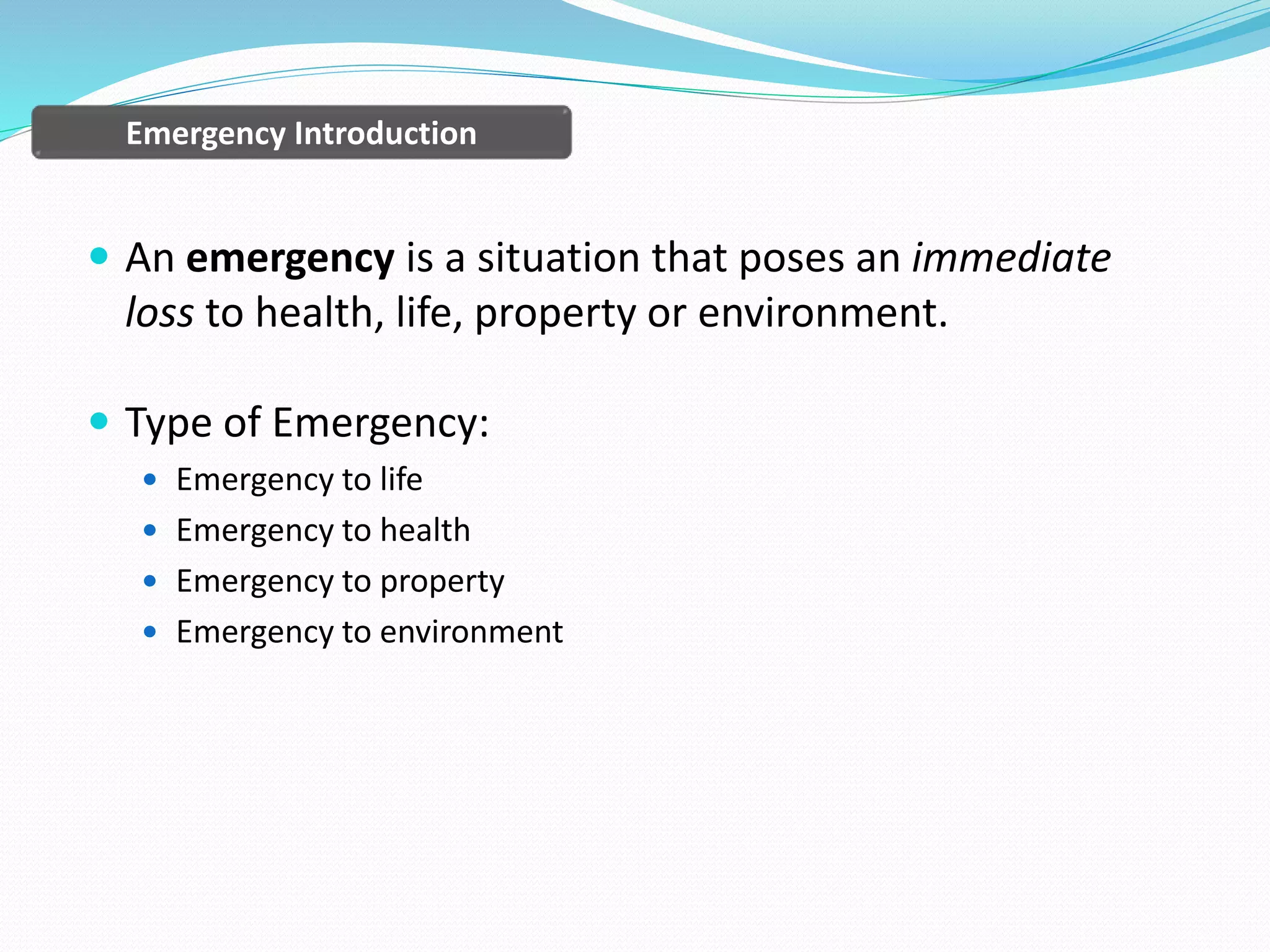 Emergency Response Training | PPSX