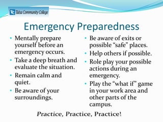 Emergency Response Training | PPTX