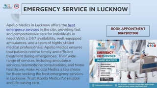 EMERGENCY SERVICE IN LUCKNOW | ApolloICU | PPT