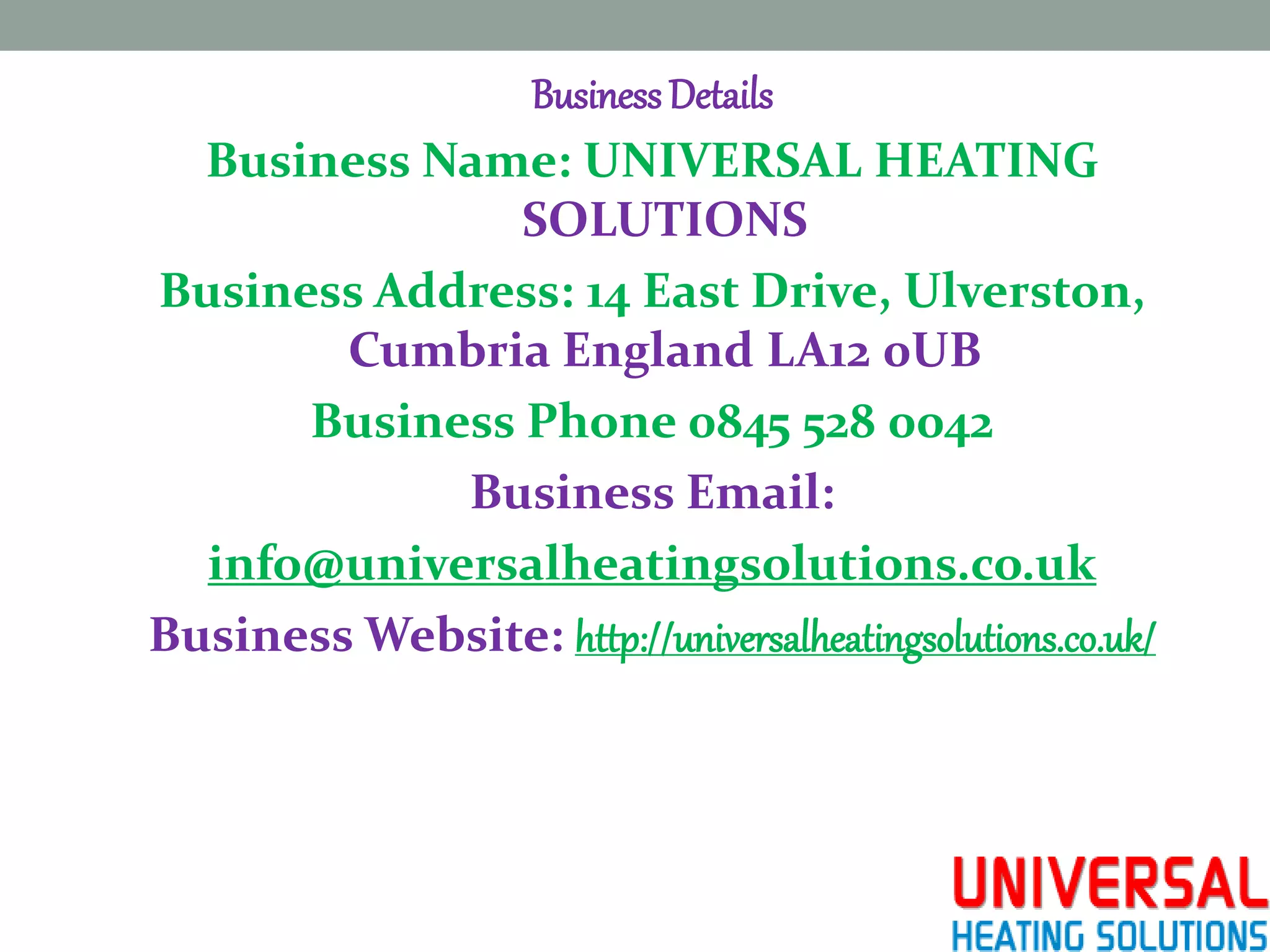 Emergency Shower Water Heater | PPTX